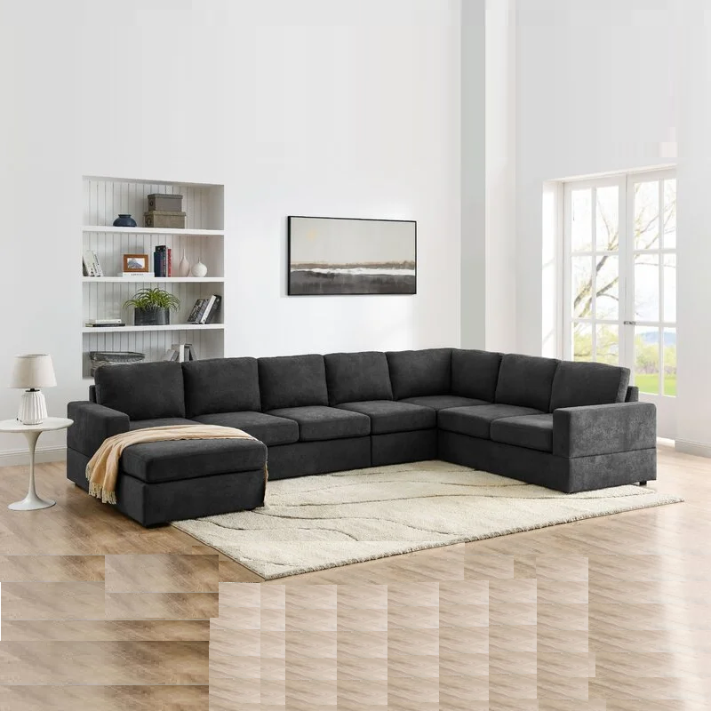 Right Hand Facing Modular Corner Sectional Sofa - Home Furniture Store